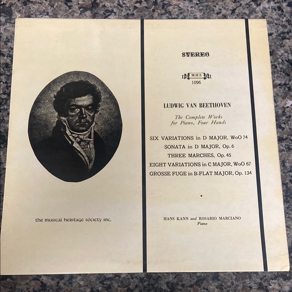 Media | Ludwig Van Beethoven Vintage Vinyl Record | Poshmark